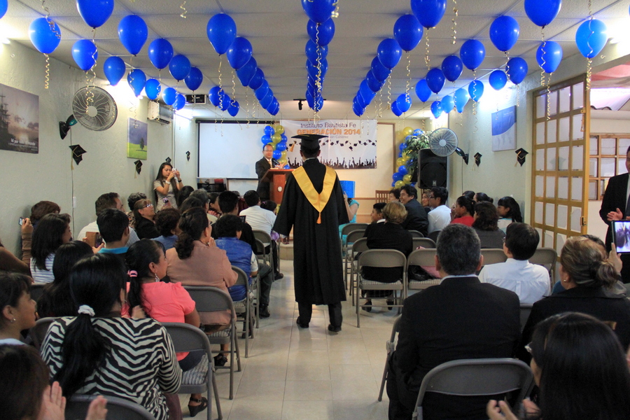 Commencement Ceremony For Our Bible Institute Reaching Puebla