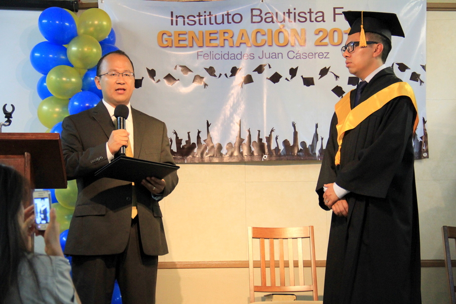 Commencement Ceremony For Our Bible Institute Reaching Puebla